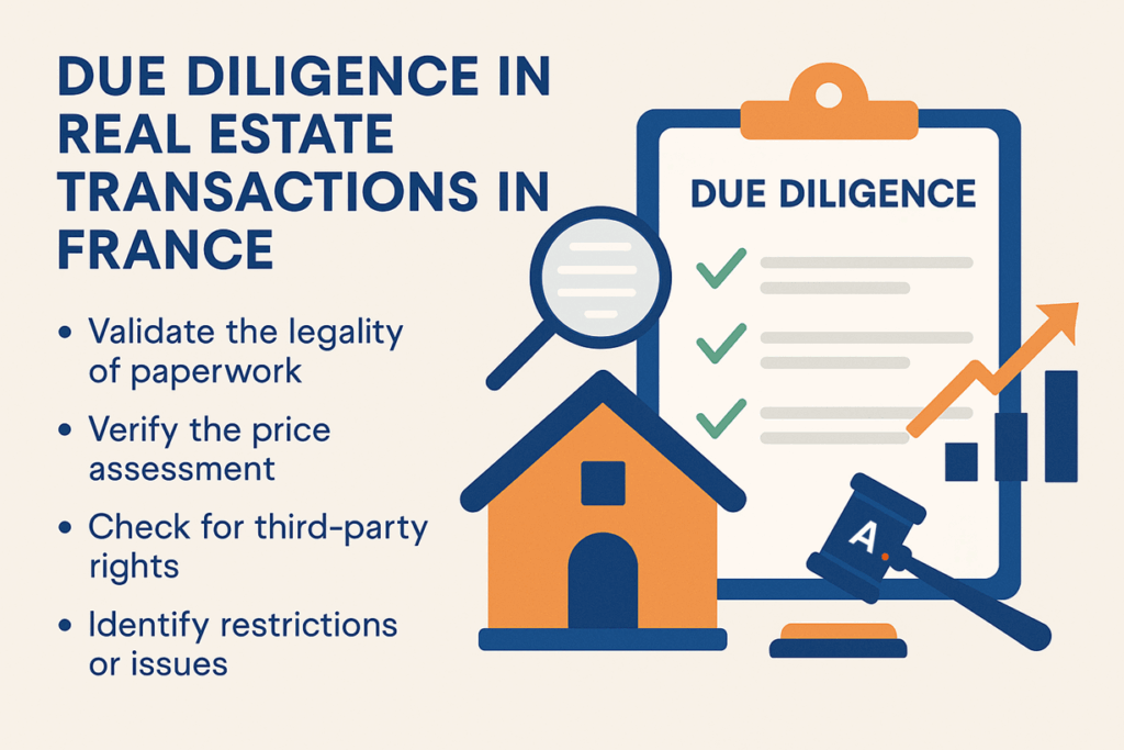 The process of due diligence in Real Estate transactions in France ...